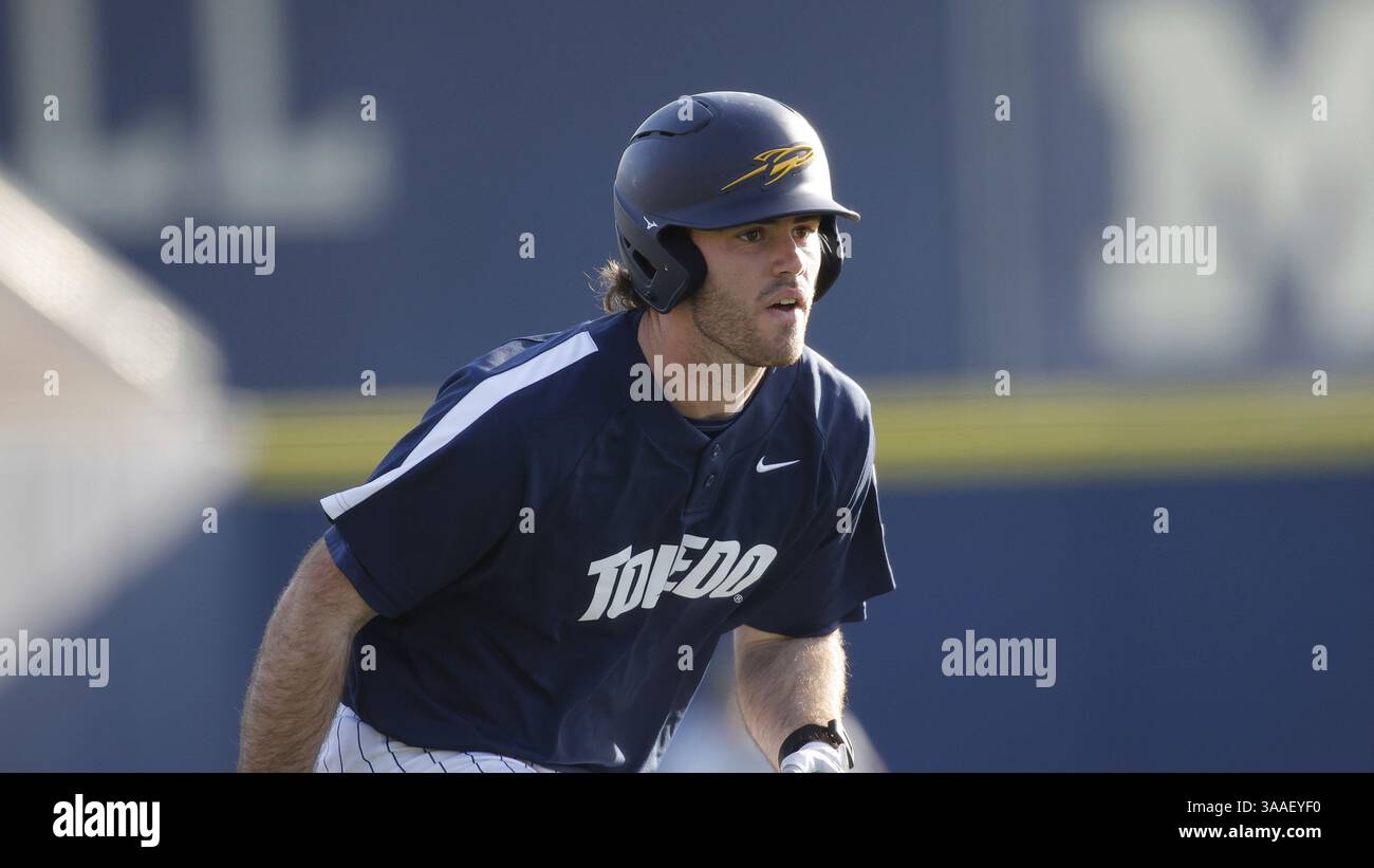 Toledo's Josh Cote plays during an NCAA baseball game on Tuesday, March ...