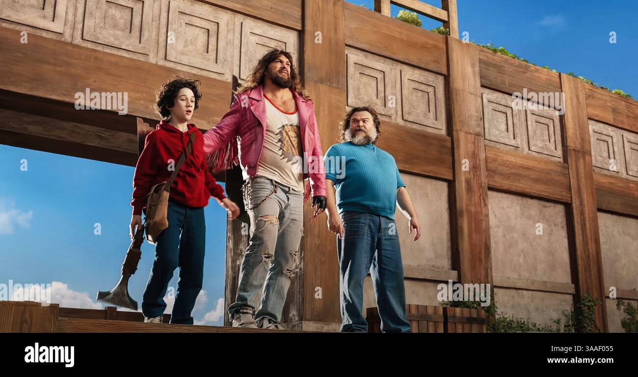 A MINECRAFT MOVIE, (aka MINECRAFT: THE MOVIE), from left: Sebastian ...