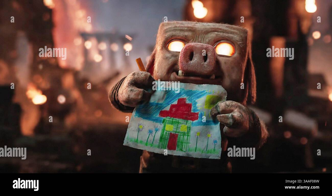 A MINECRAFT MOVIE, (aka MINECRAFT: THE MOVIE), piglin, 2025. © Warner ...