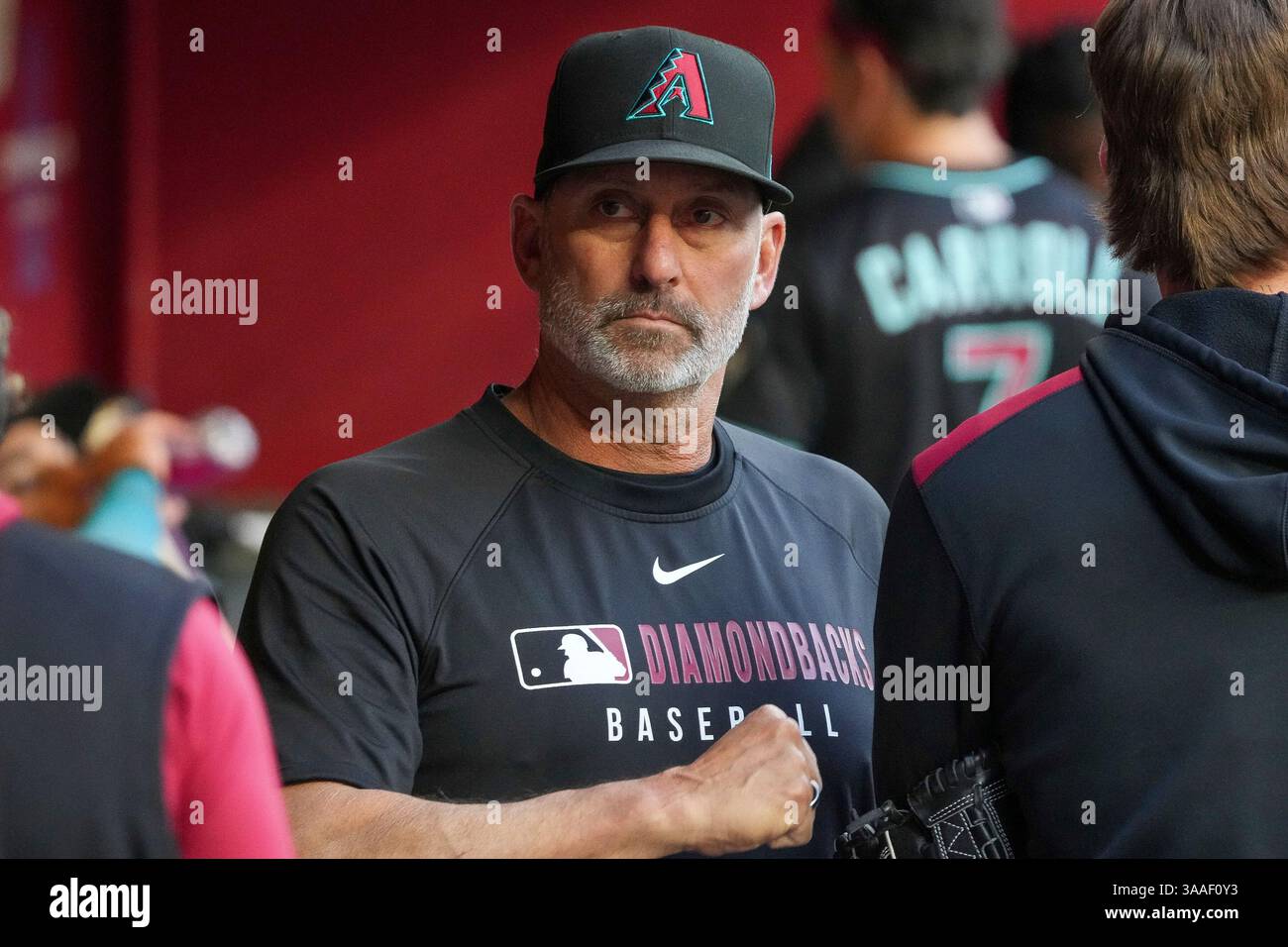 Arizona Diamondbacks manager Torey Lovullo during a baseball game ...