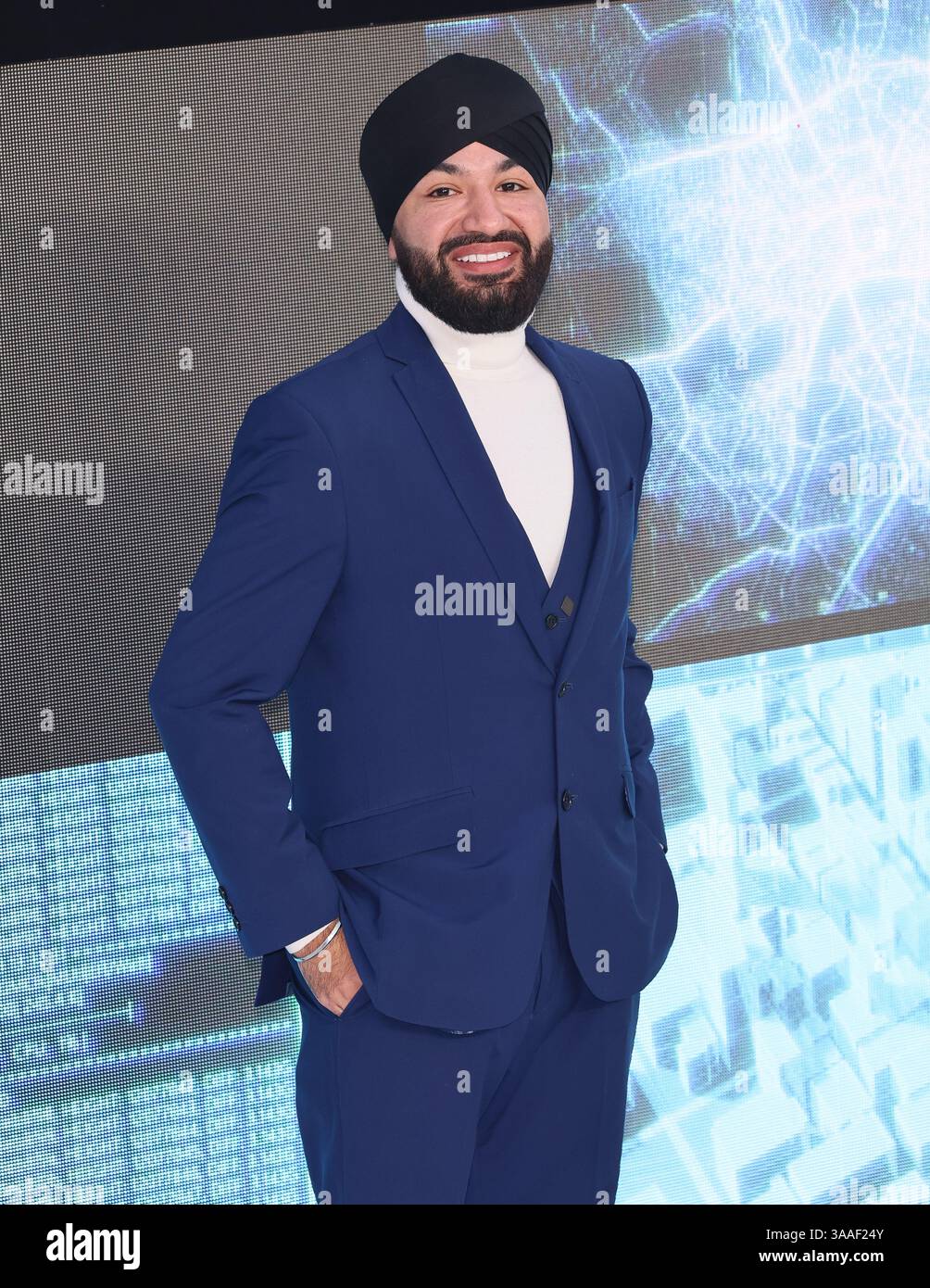 LONDON, ENGLAND: 31st March 2025: Arshdeep Soni attended The Amateur ...