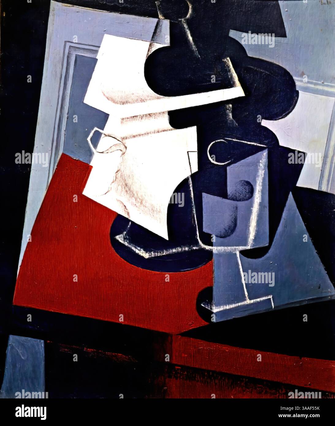 Still Life on a Table, 1916 (painting) by Gris, Juan (1887-1927 ...