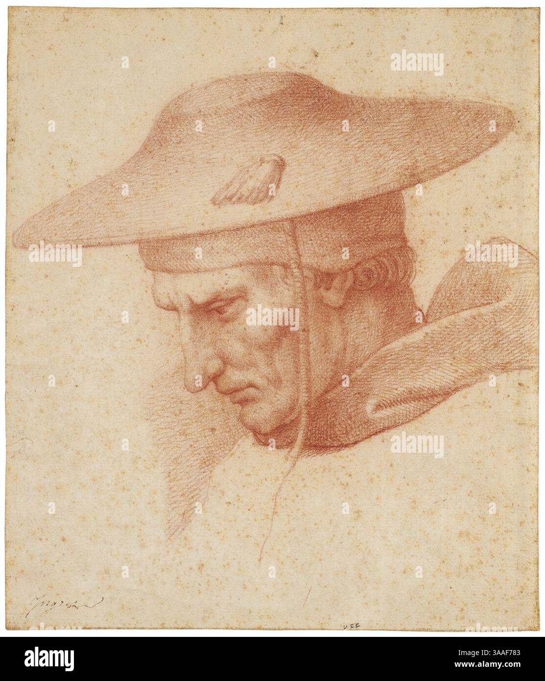 Ingres - Saint Jerome, after Raphael Stock Photo - Alamy