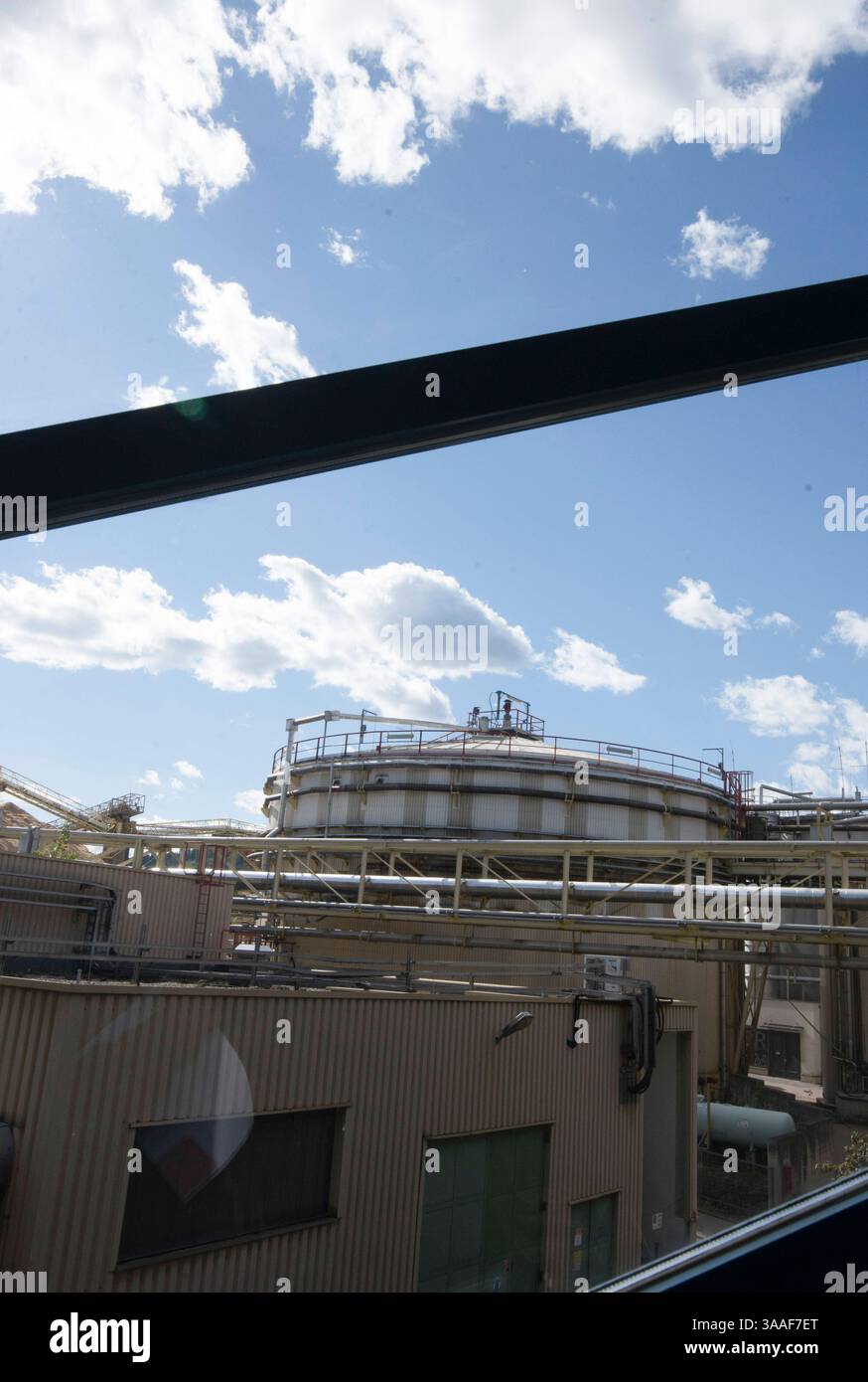 sappi paper production in a large warehouse in the paper industry sappi ...