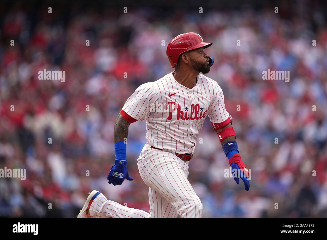 Philadelphia Phillies' Edmundo Sosa in action during a baseball game ...