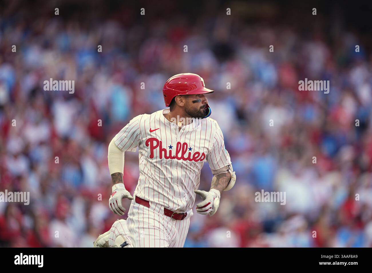 Philadelphia Phillies' Nick Castellanos in action during a baseball ...