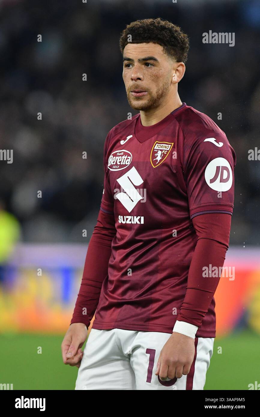 Rome, Lazio. 31st Mar, 2025. Che Adams of Torino during the Serie A ...