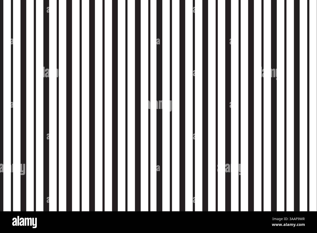 Vertical stripe pattern. Simple black lines. White spaced columns. Vector minimal design Stock ...