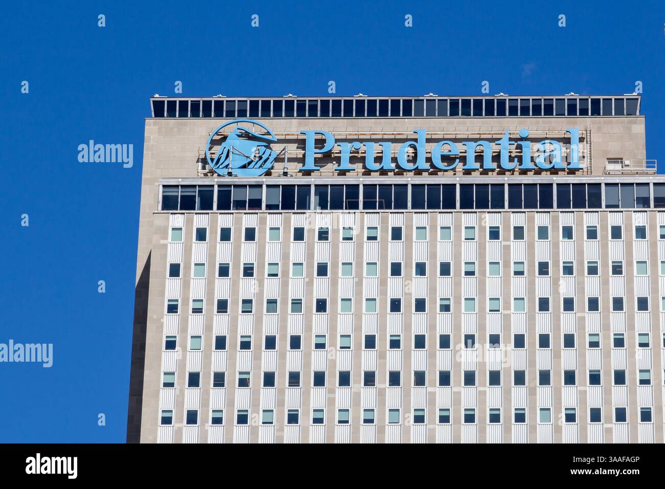 Chicago, Illinois, USA - March 28, 2022: Prudential Chicago Office ...