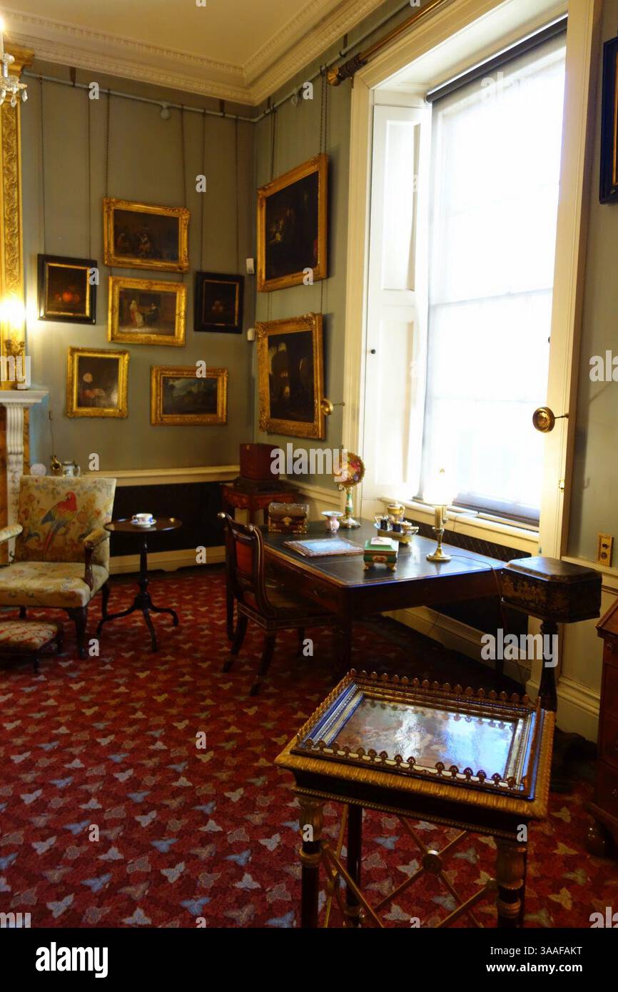 Interior - Syon House - London, UK Stock Photo - Alamy