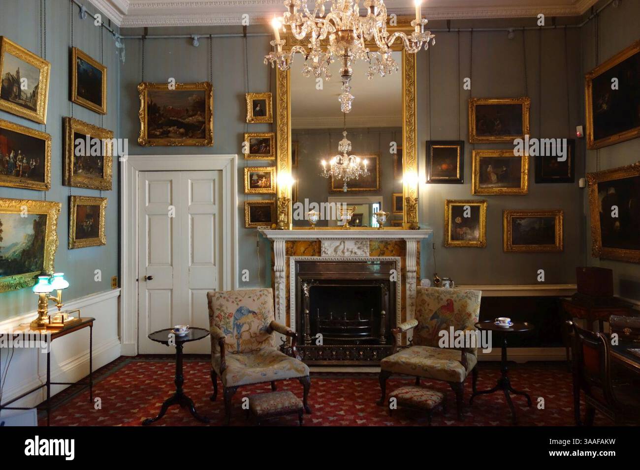 Interior - Syon House - London, UK Stock Photo - Alamy