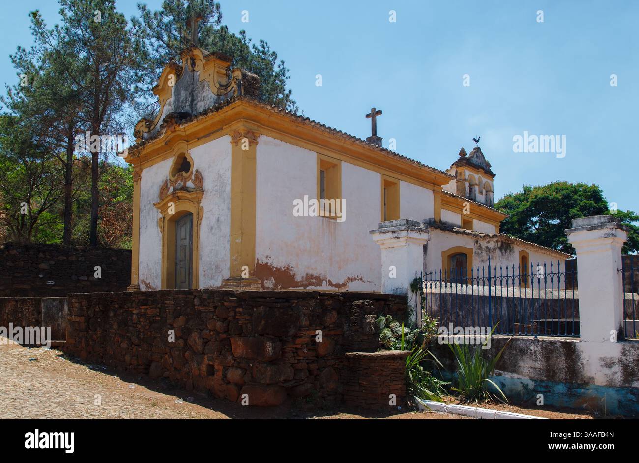 The Our lady of Pilar church in Sabara, MG, Brazil Stock Photo - Alamy