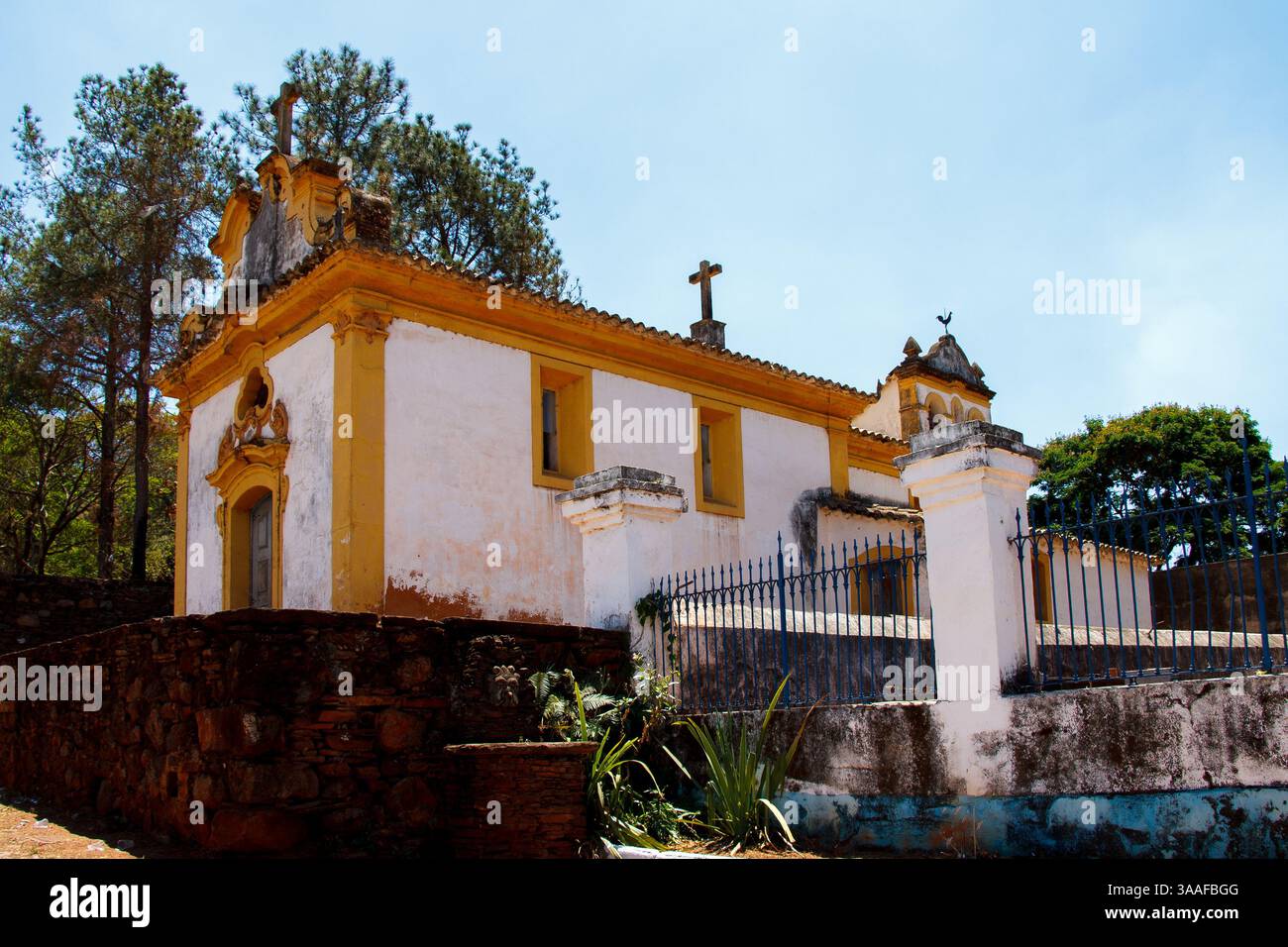 The Our lady of Pilar church in Sabara, MG, Brazil Stock Photo - Alamy