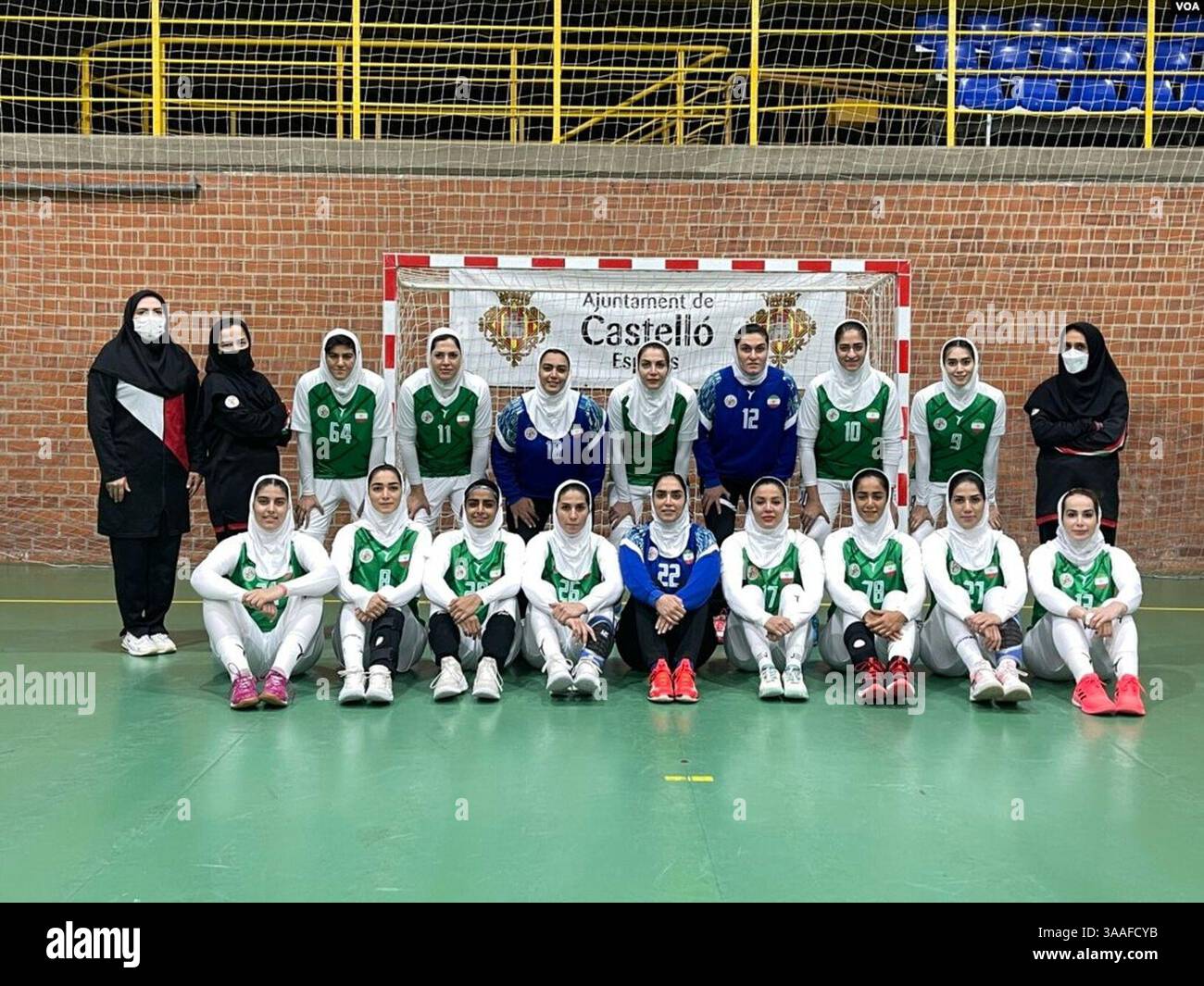 Iran women's national handball team at 2021 World Women's Handball ...