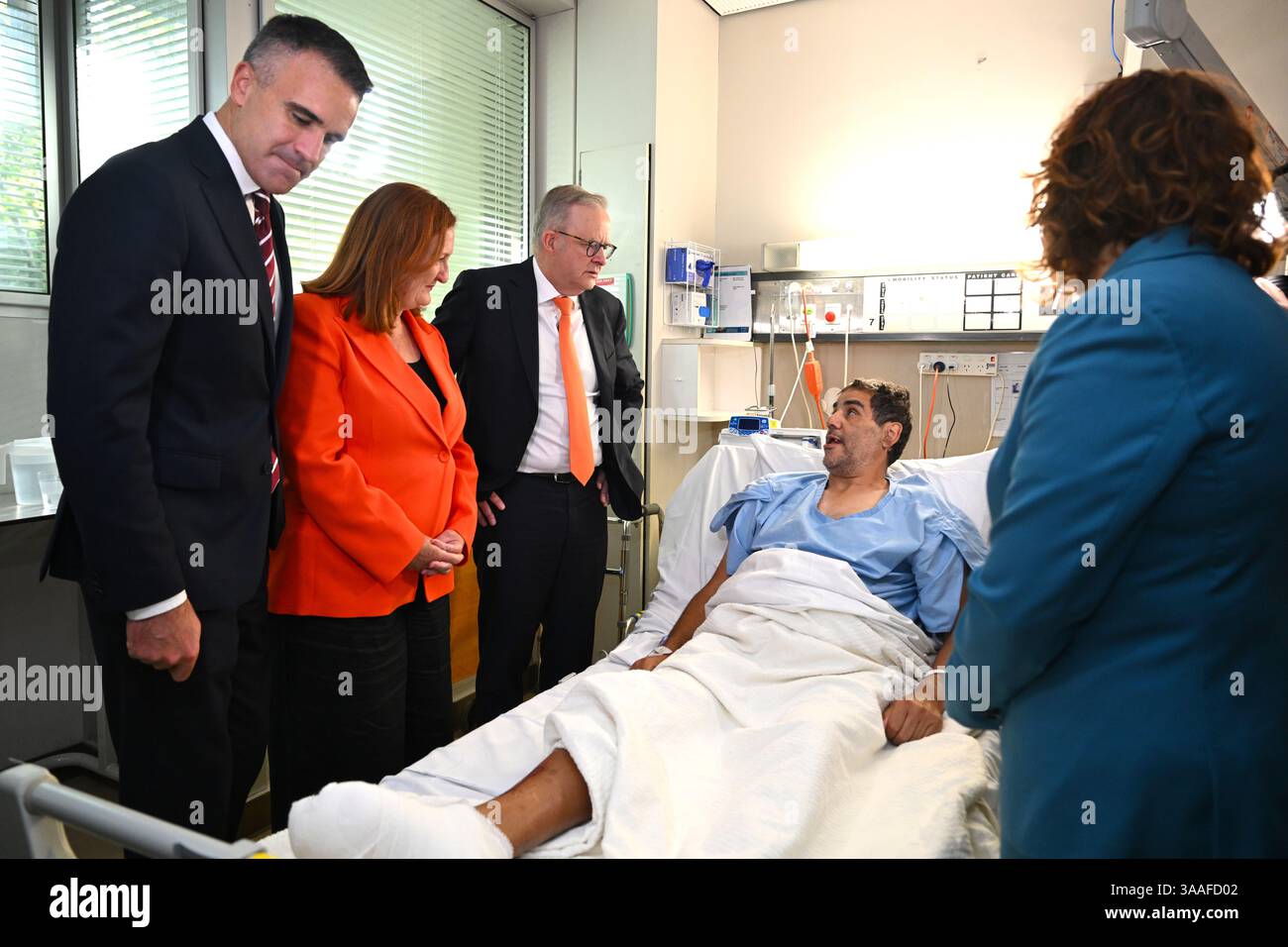 Australian Prime Minister Anthony Albanese, Labor MP for Boothby Louise ...