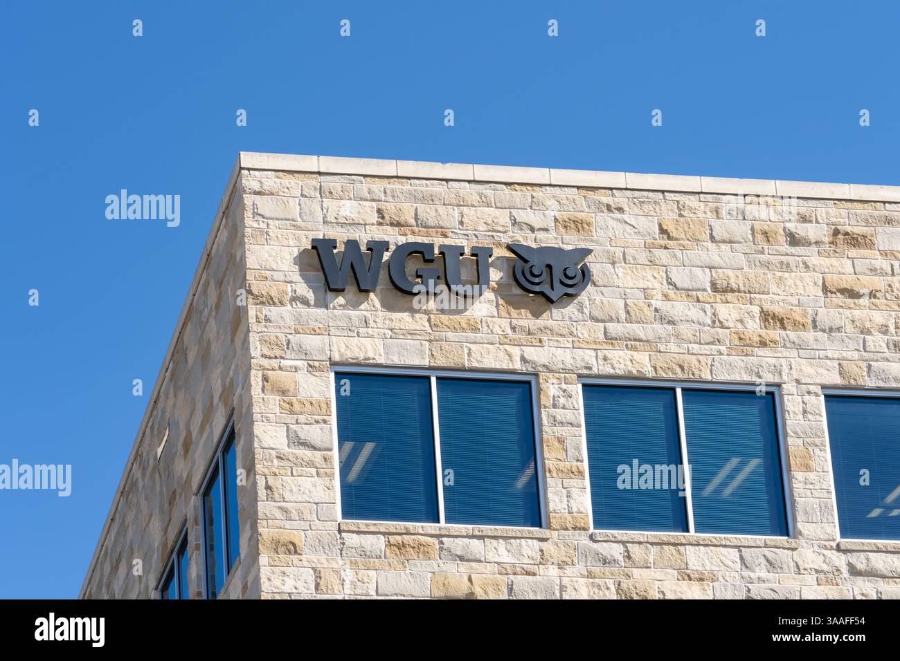 Austin, Texas, USA - March 18, 2022: WGU Texas office in Austin, Texas ...