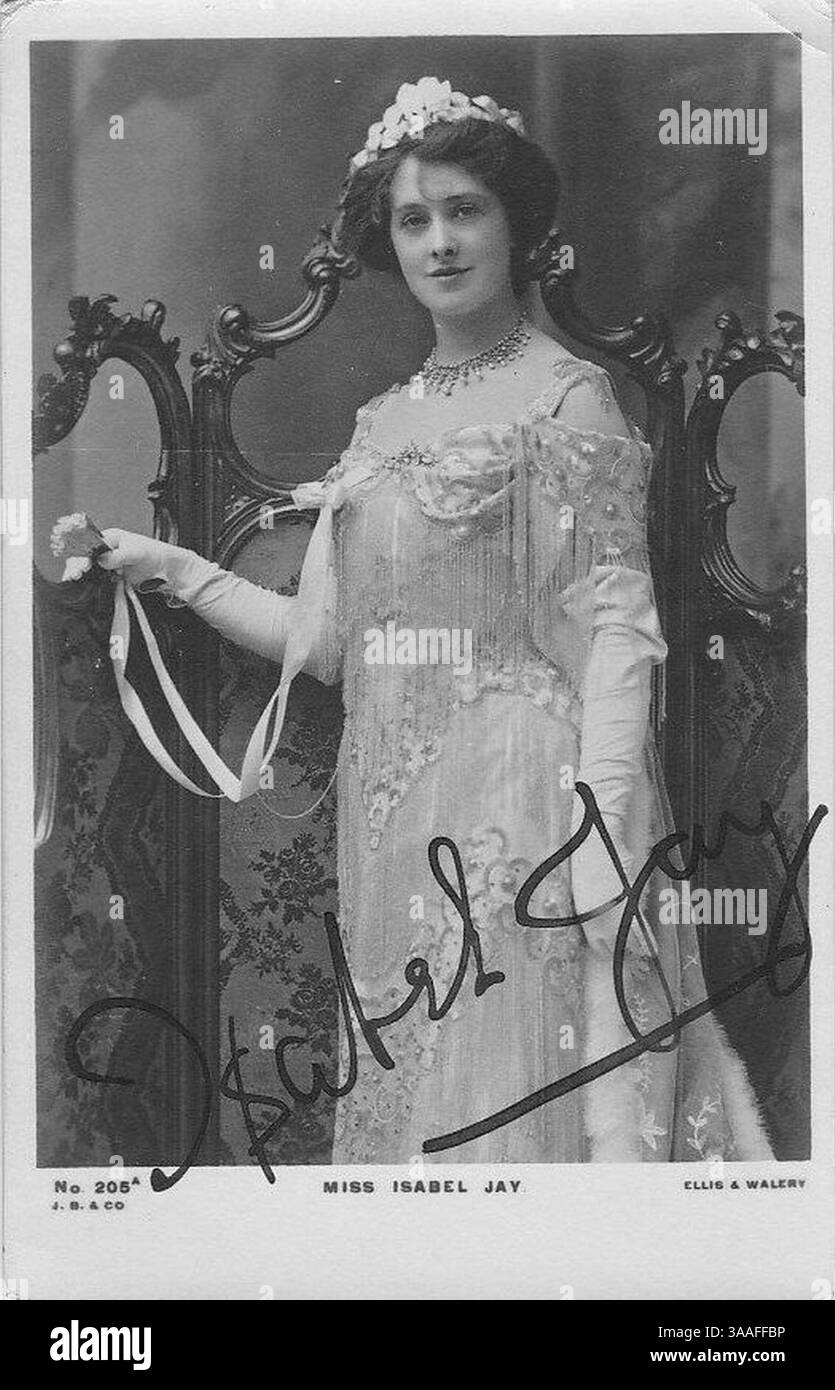 Isabel Jay, by Ellis and Walery Stock Photo - Alamy