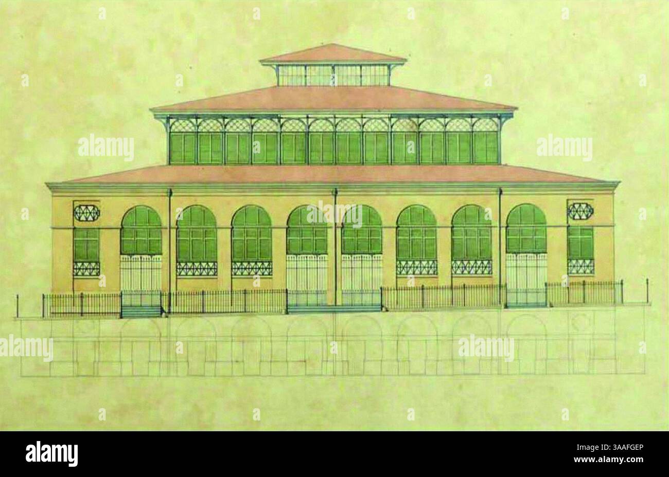 Is-Suq Tal-Belt - Victorian Architecture drawings - 1861 - exterior ...