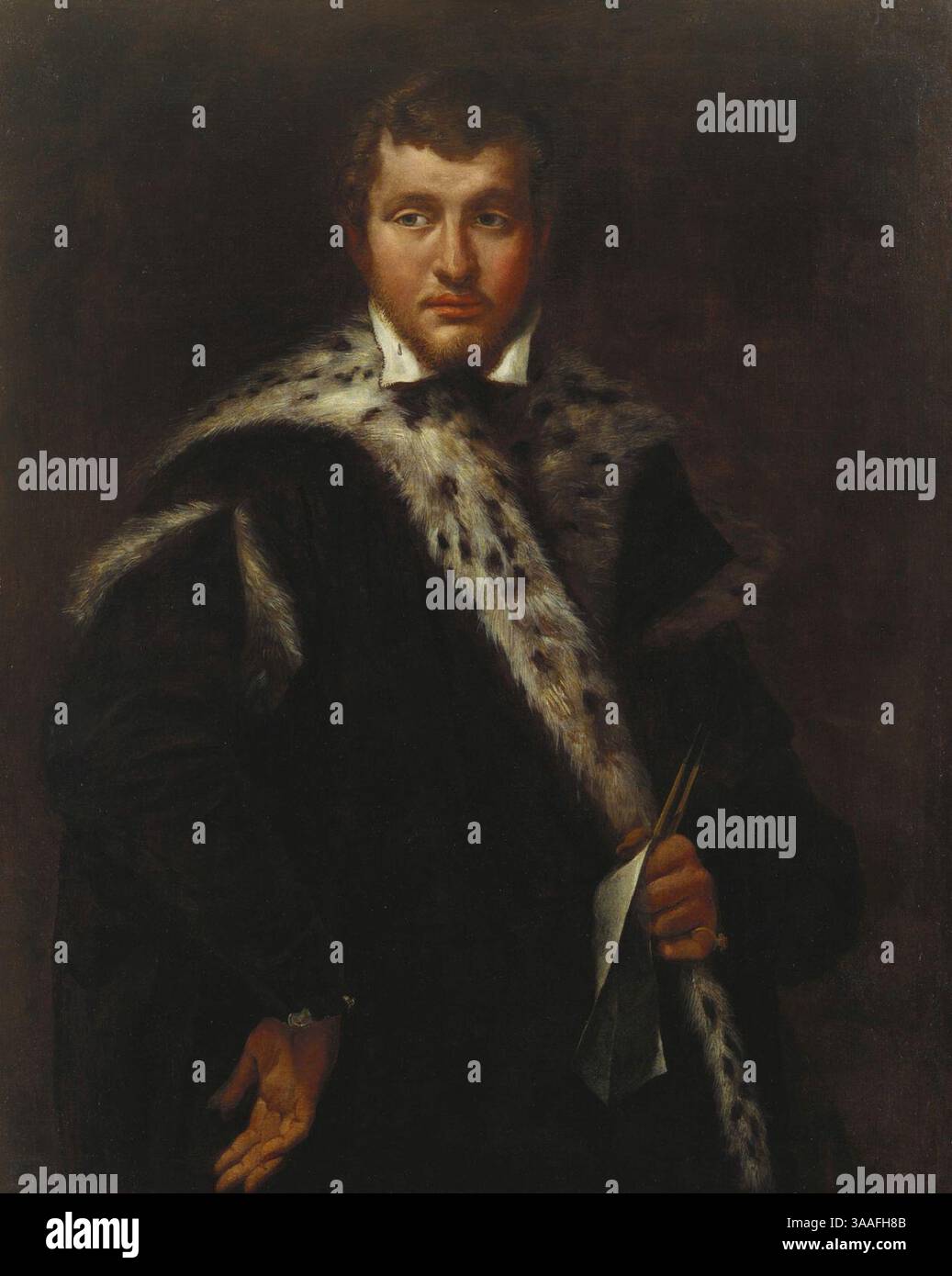 Italian School, Veronese (c. 1540) - Portrait of an Architect or ...