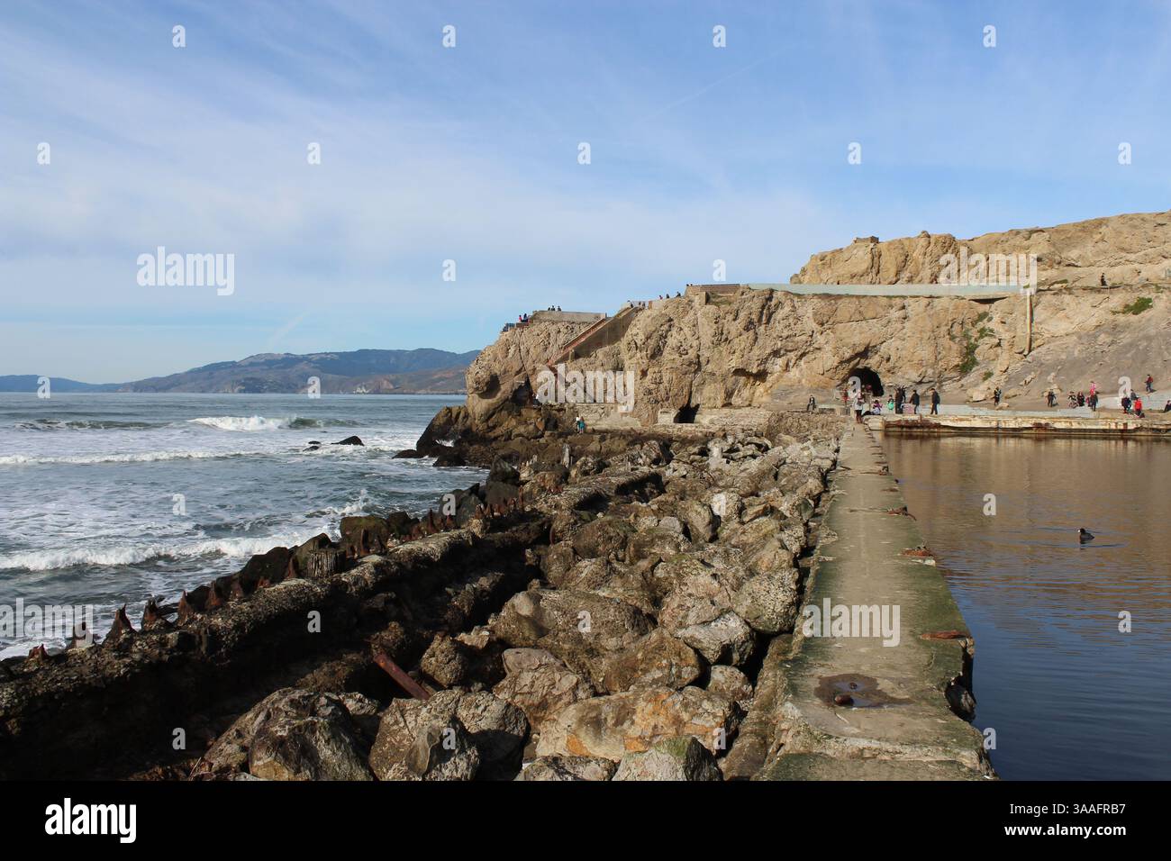San Francisco - Sutro Baths Stock Photo - Alamy