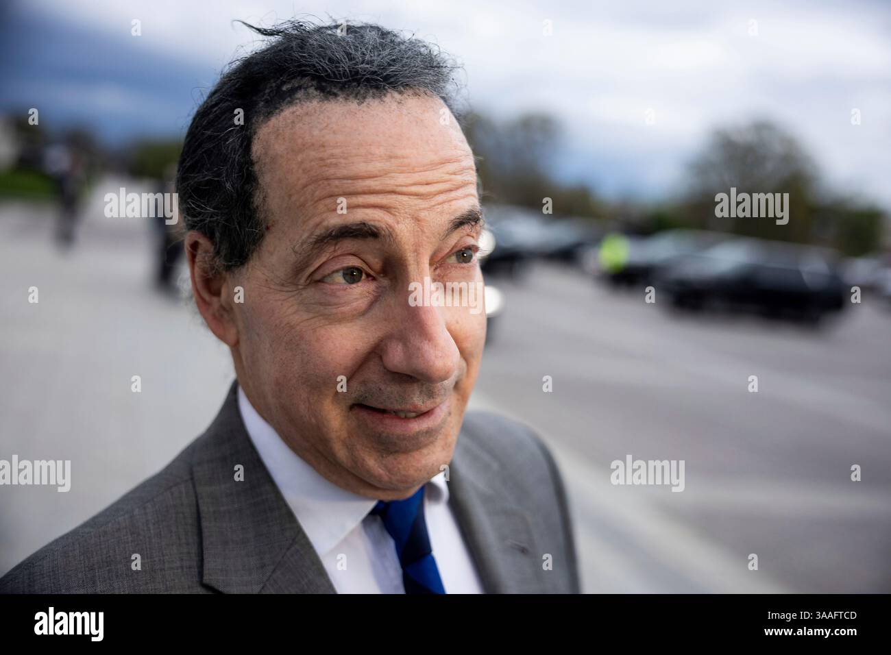 Rep. Jamie Raskin (D-Md.) speaks with reporters outside the U.S ...