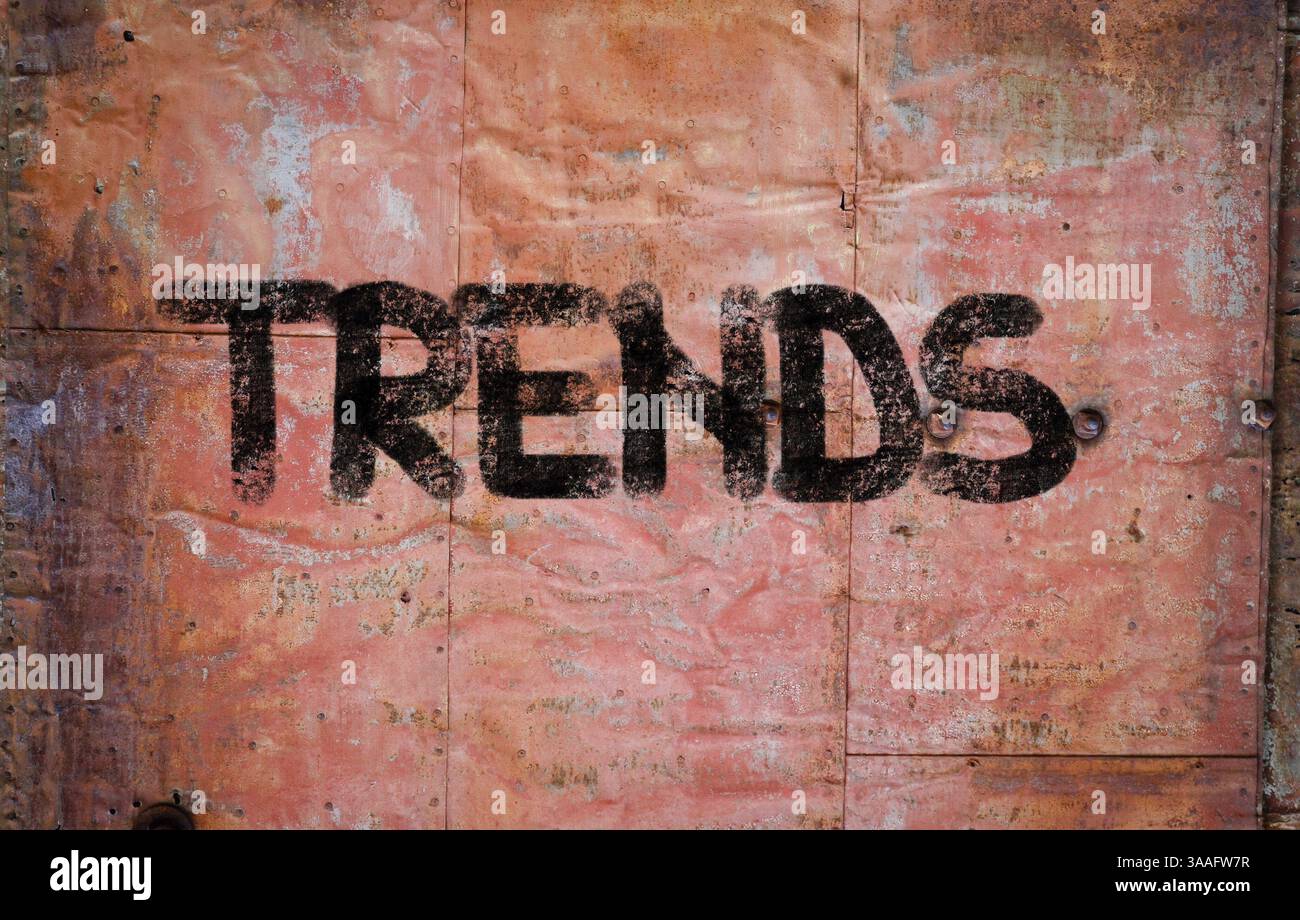 Trends concept hi-res stock photography and images - Alamy