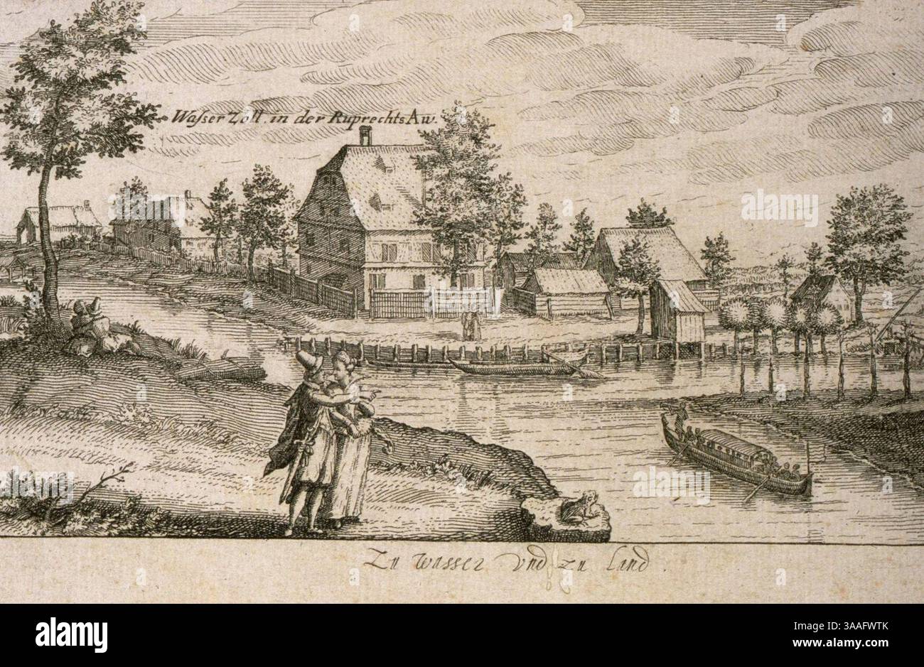 Jacob van der Heyden-Zu Wasser und zu Land-1613 Stock Photo - Alamy