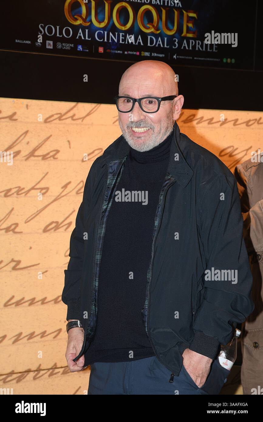Rome, Italy. 01st Apr, 2025. Rome, Cinema The Space Moderno Preview of ...