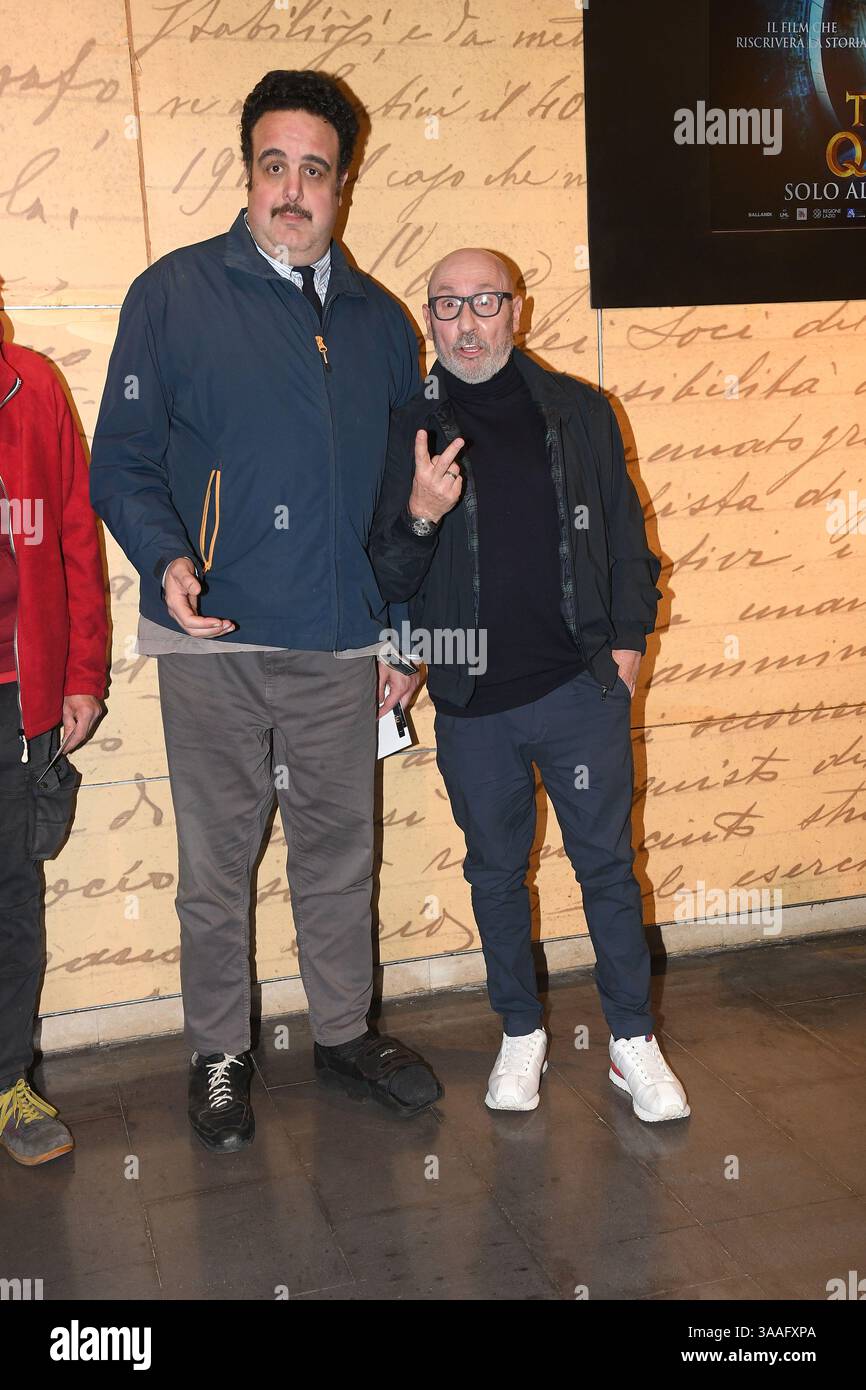 Rome, Italy. 01st Apr, 2025. Rome, Cinema The Space Moderno Preview of ...