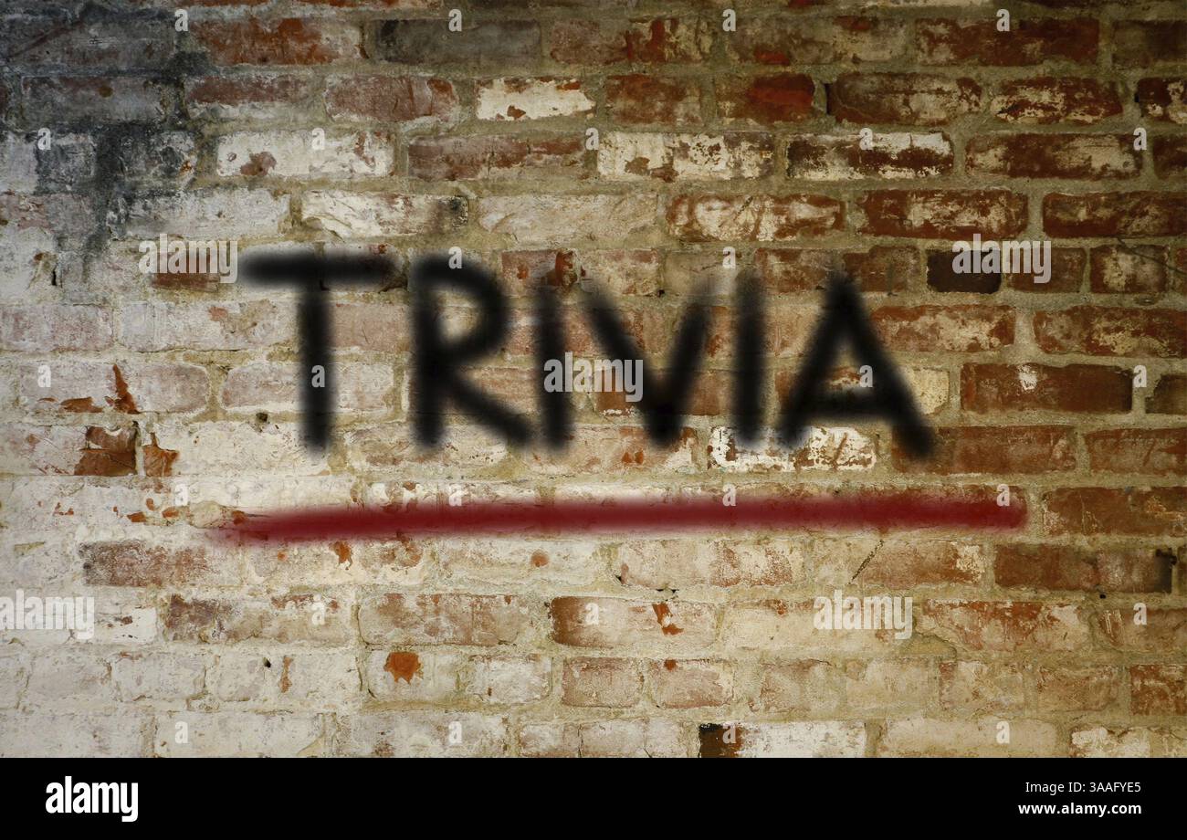 Trivia knowledge hi-res stock photography and images - Alamy