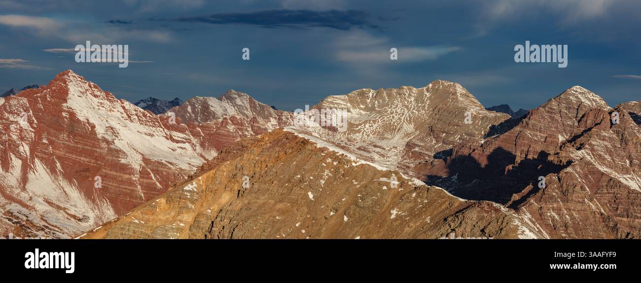 Early morning light in the Elk Range of Colorado Stock Photo - Alamy