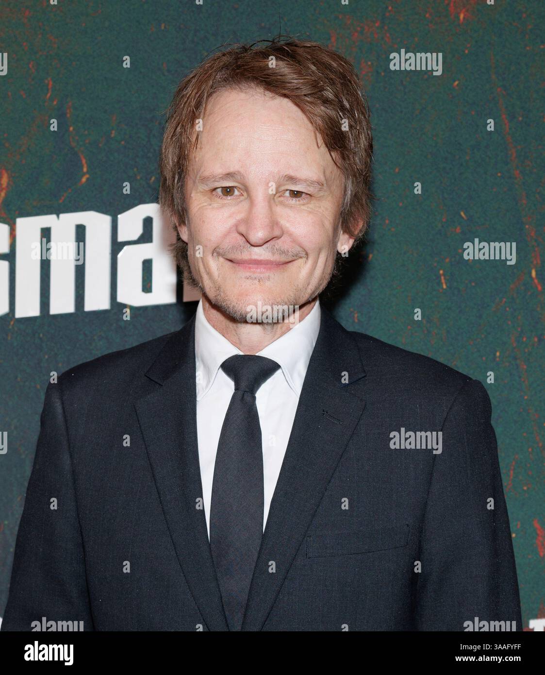 Damon Herriman attends the Prime Video premiere of "The Bondsman" at ...
