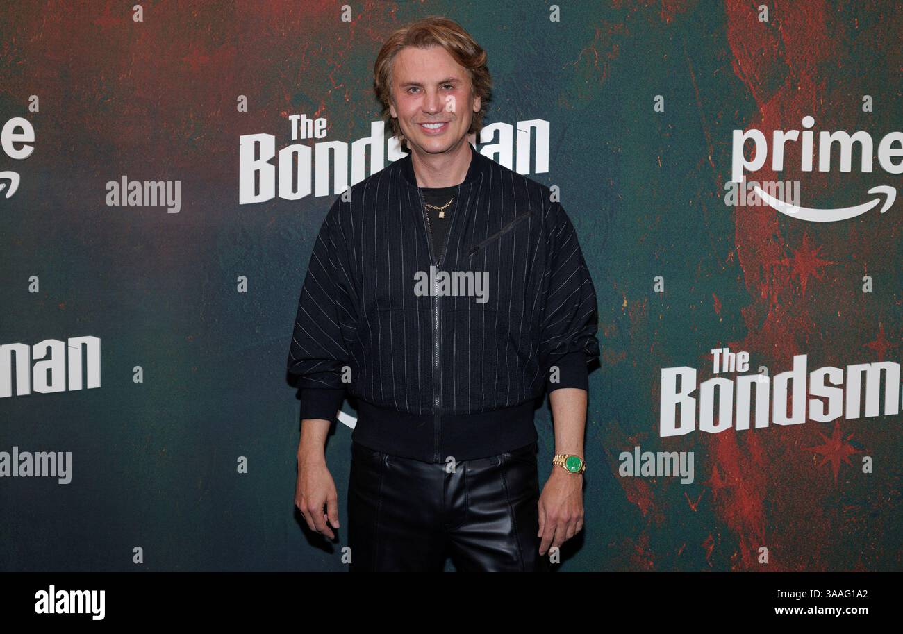 Jonathan Cheban attends the Prime Video premiere of "The Bondsman" at ...