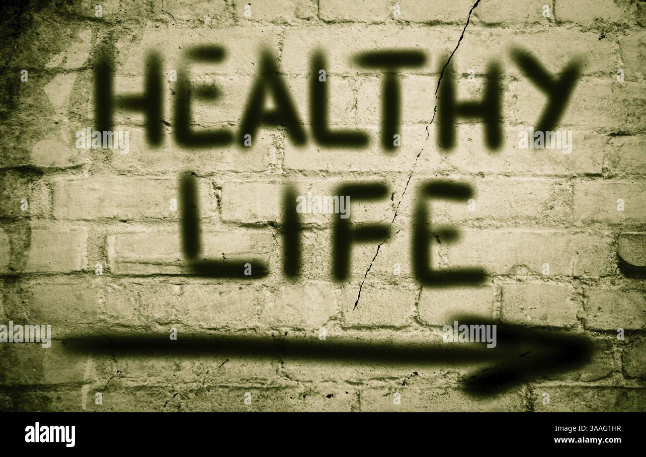Healthy Life Concept Stock Photo - Alamy