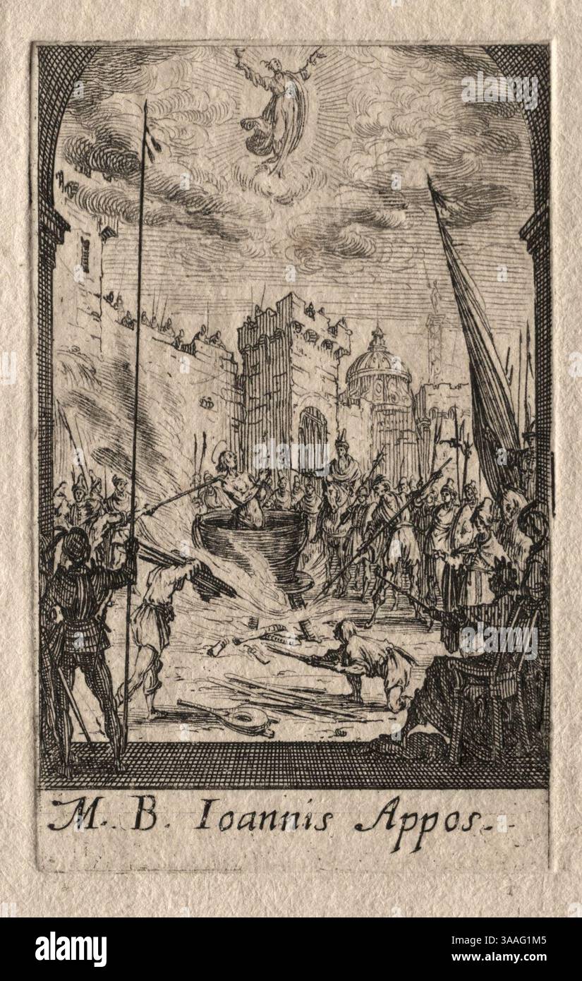 Jacques Callot (French, 1592-1635) - The Martyrdom of the Apostles, St ...