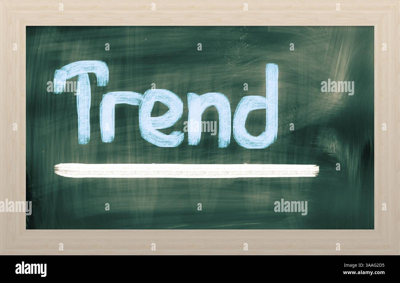 Trend markers hi-res stock photography and images - Alamy