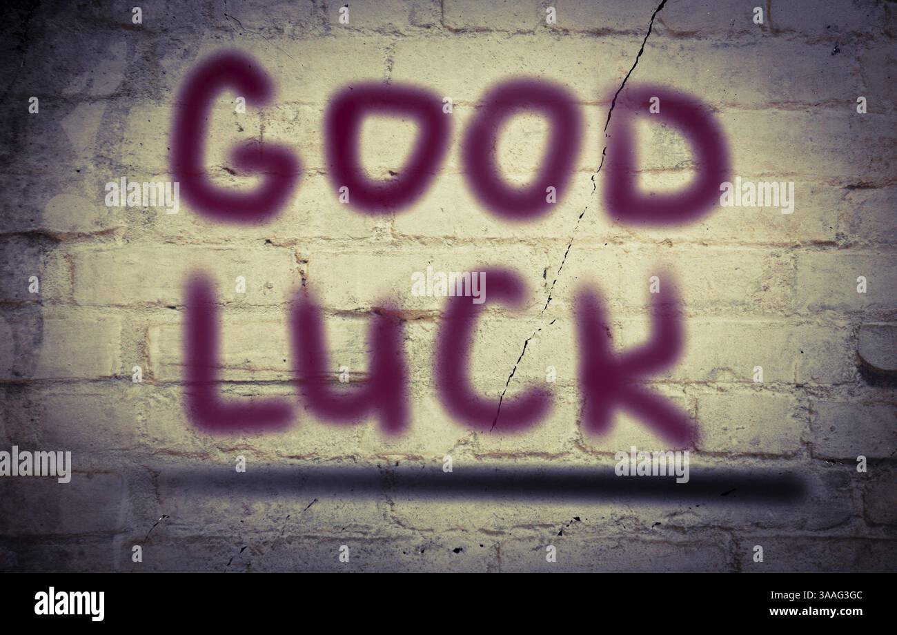 Good Luck Concept Stock Photo - Alamy