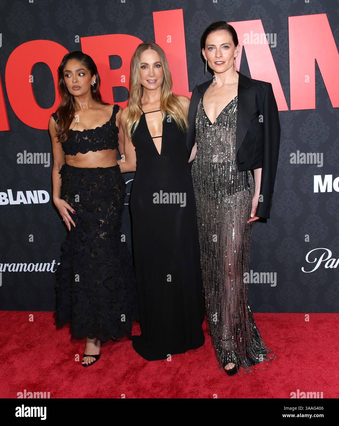 New York City, USA. 31st Mar, 2025. Mandeep Dhillon, Joanne Froggatt ...