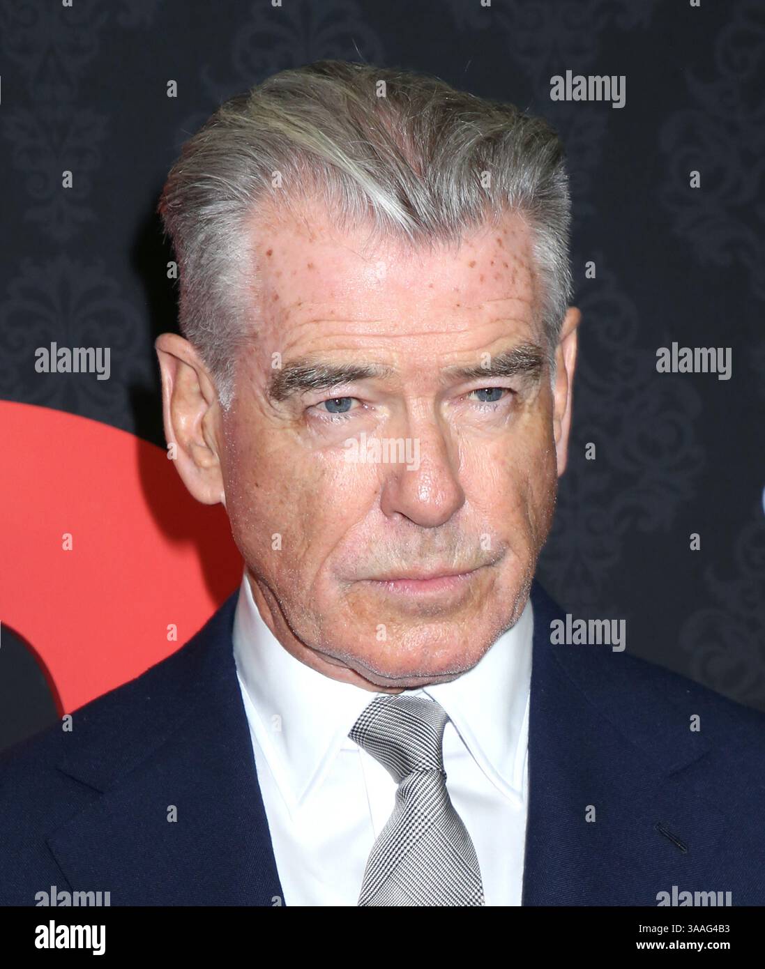New York City, USA. 31st Mar, 2025. Pierce Brosnan attending the ...