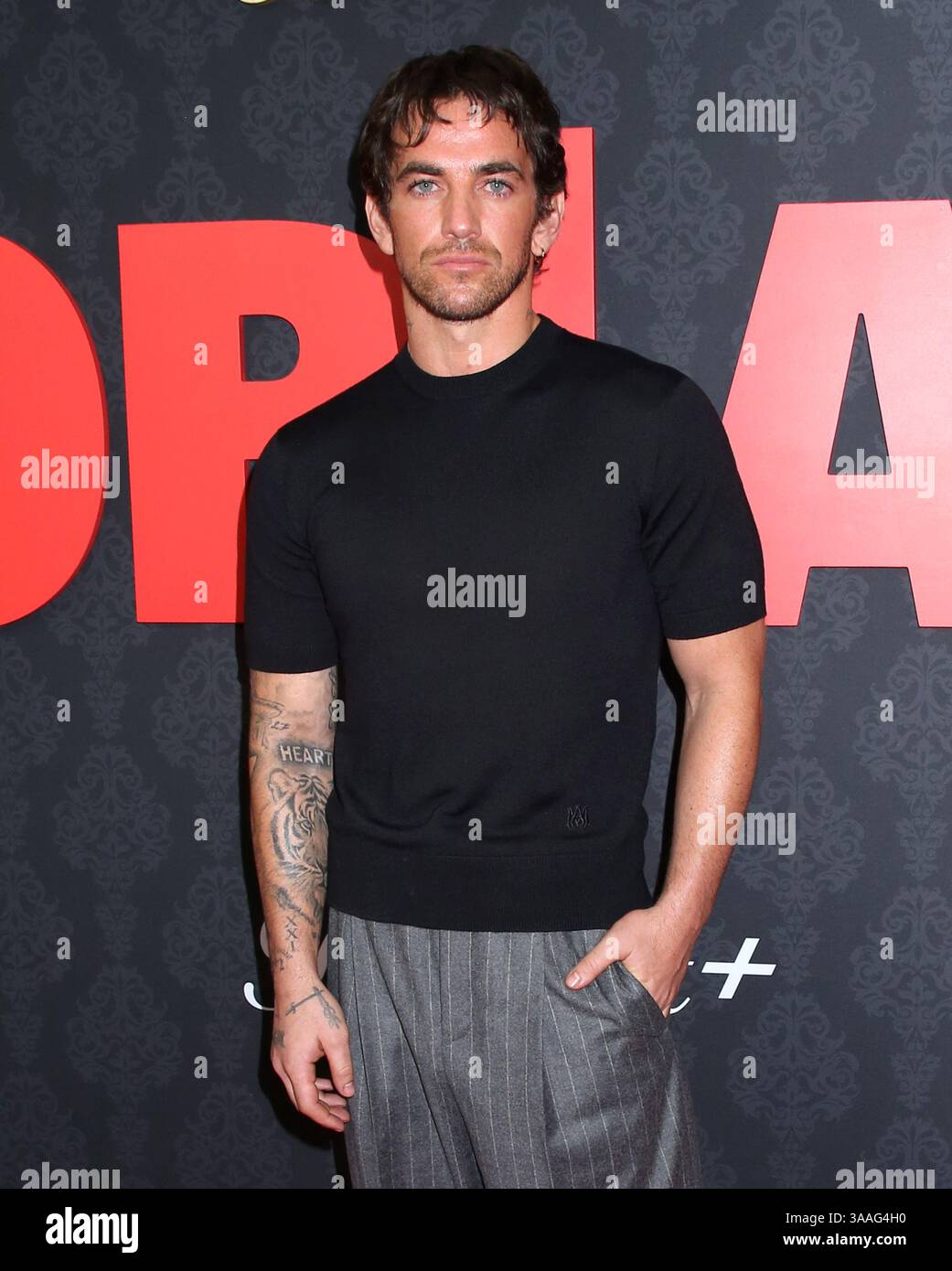 New York City, USA. 31st Mar, 2025. Alex Fine attending the 'MobLand ...