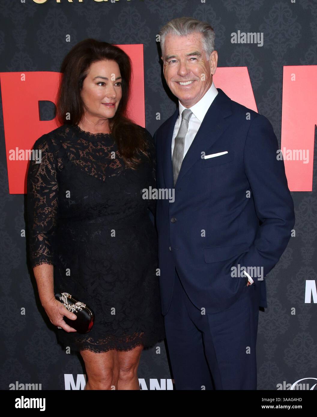 New York City, USA. 31st Mar, 2025. Keely Shaye Smith and Pierce ...