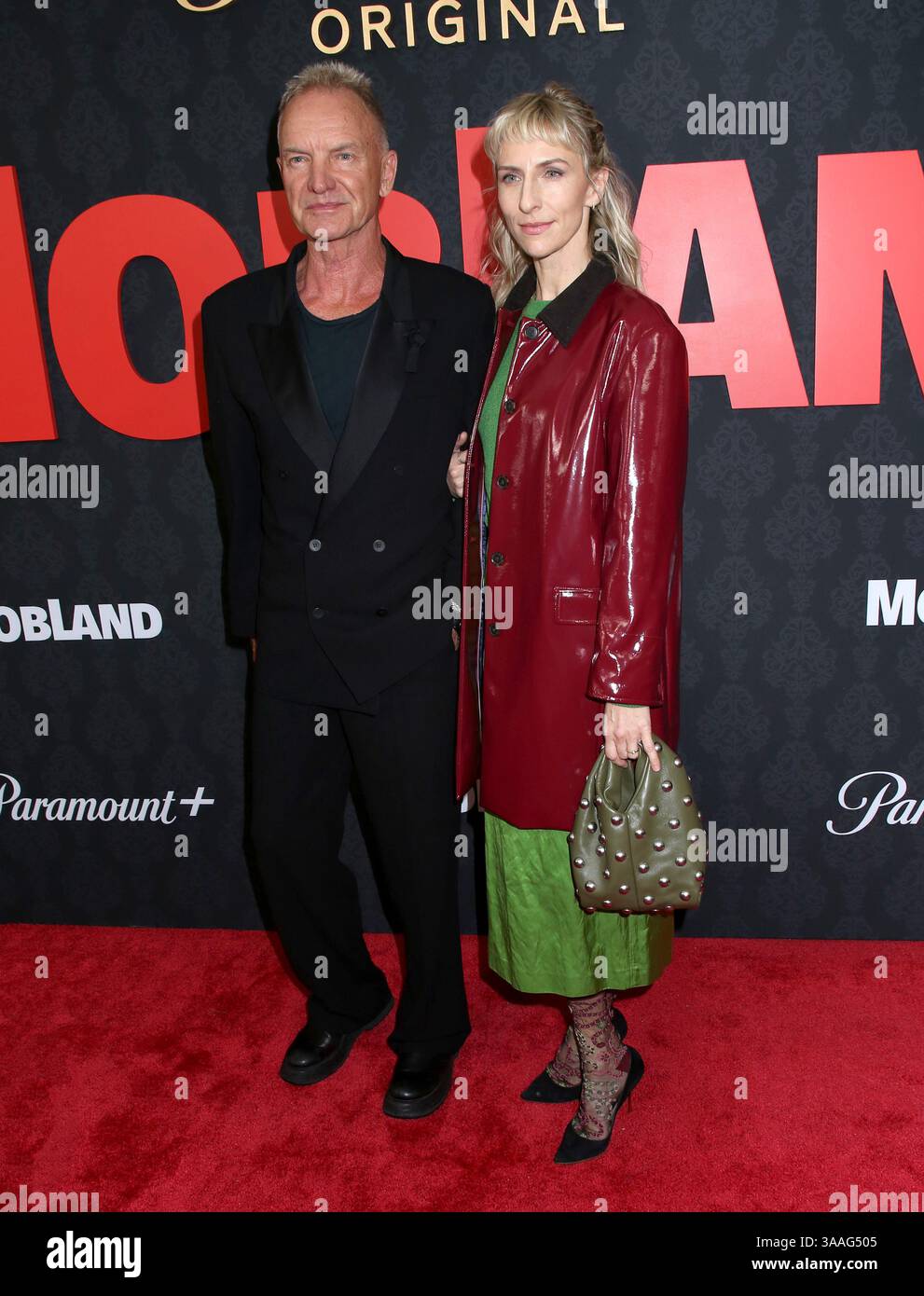 New York City, USA. 31st Mar, 2025. Sting and Mickey Sumner attending ...