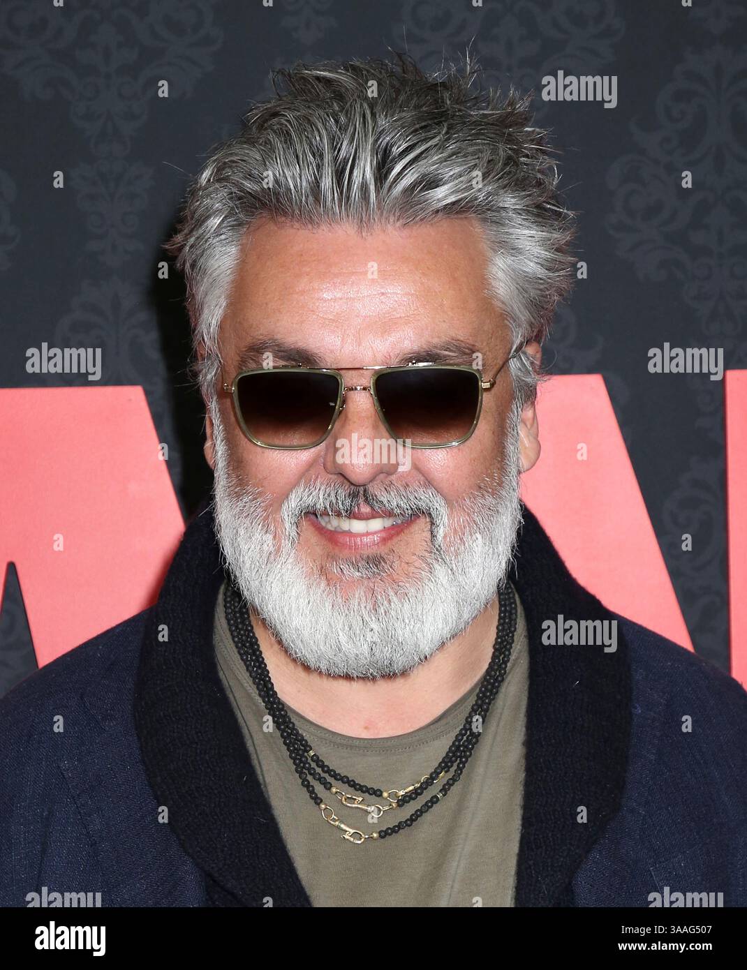 Jez Butterworth attending the 'MobLand' New York Premiere held at the ...