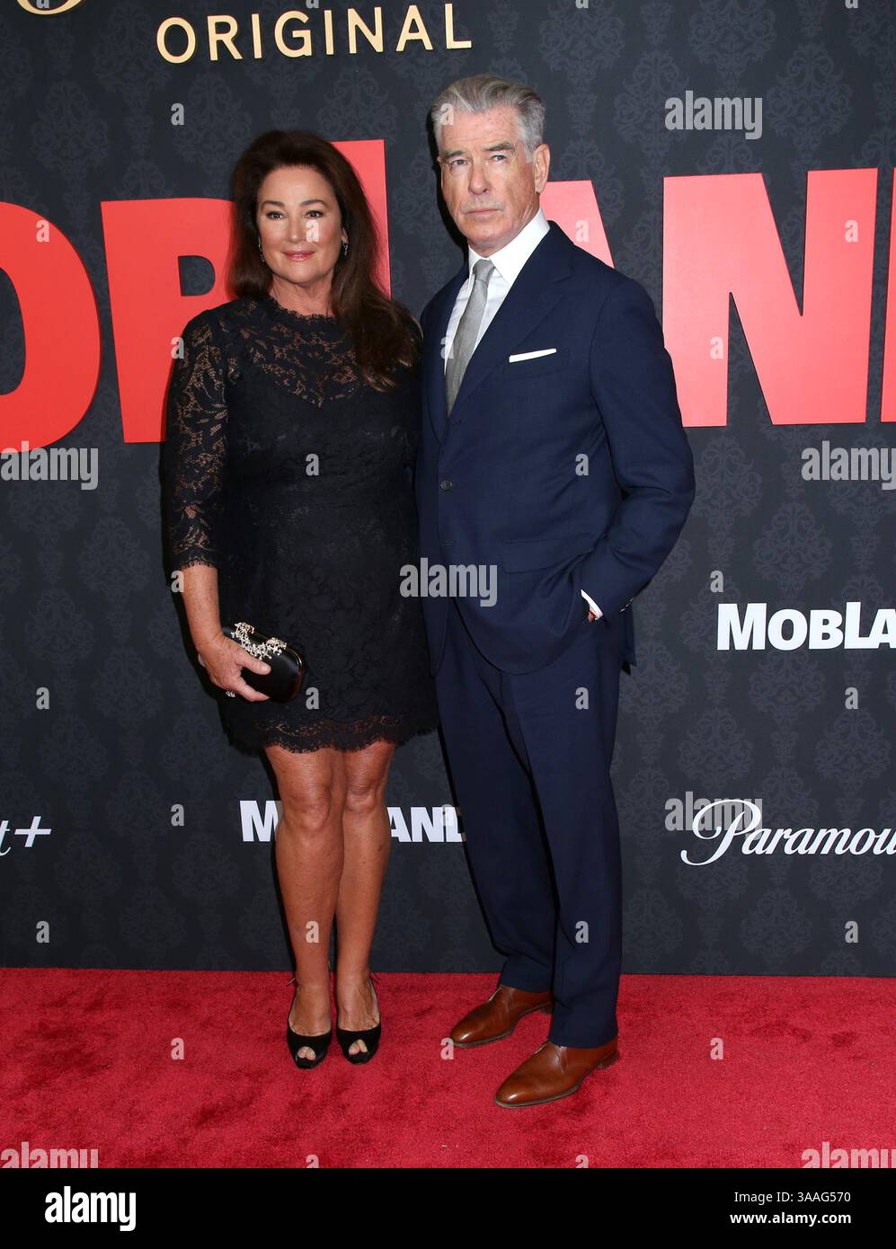 New York City, USA. 31st Mar, 2025. Keely Shaye Smith and Pierce ...