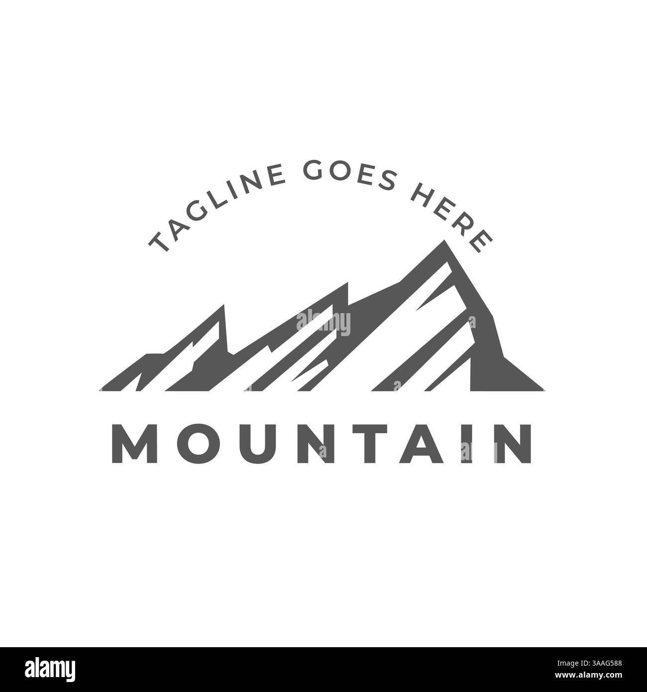 Mountain camping vintage retro Cut Out Stock Images & Pictures - Alamy