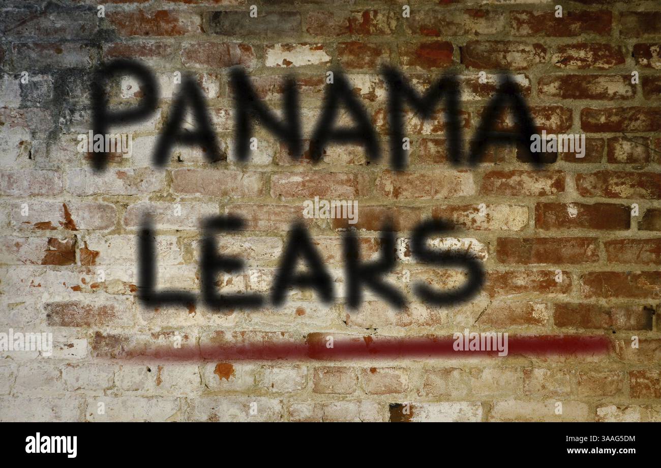 Panama Leaks Concept Stock Photo - Alamy