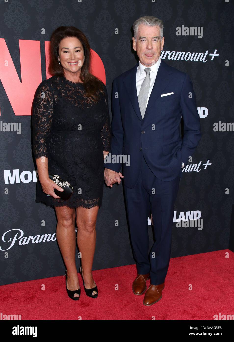 New York City, USA. 31st Mar, 2025. Keely Shaye Smith and Pierce ...