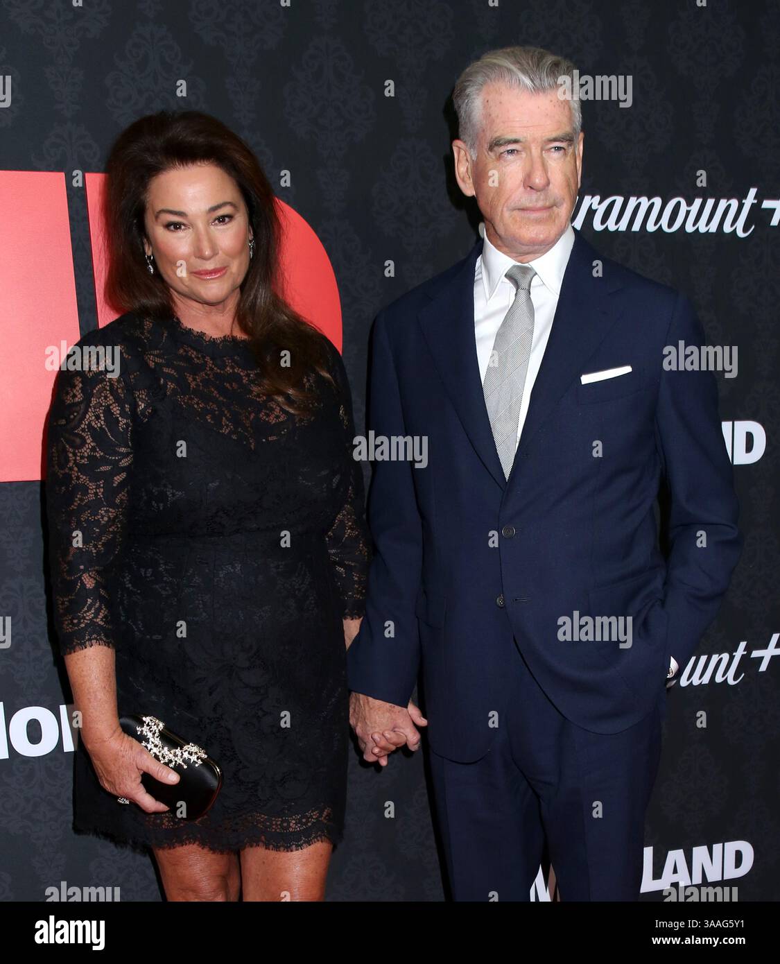 New York City, USA. 31st Mar, 2025. Keely Shaye Smith and Pierce ...