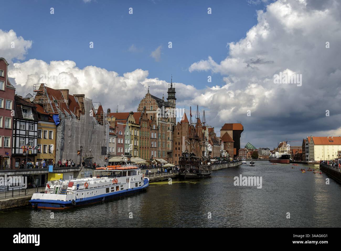 Old town centre of Gdansk in Poland on the Baltic coast Stock Photo - Alamy