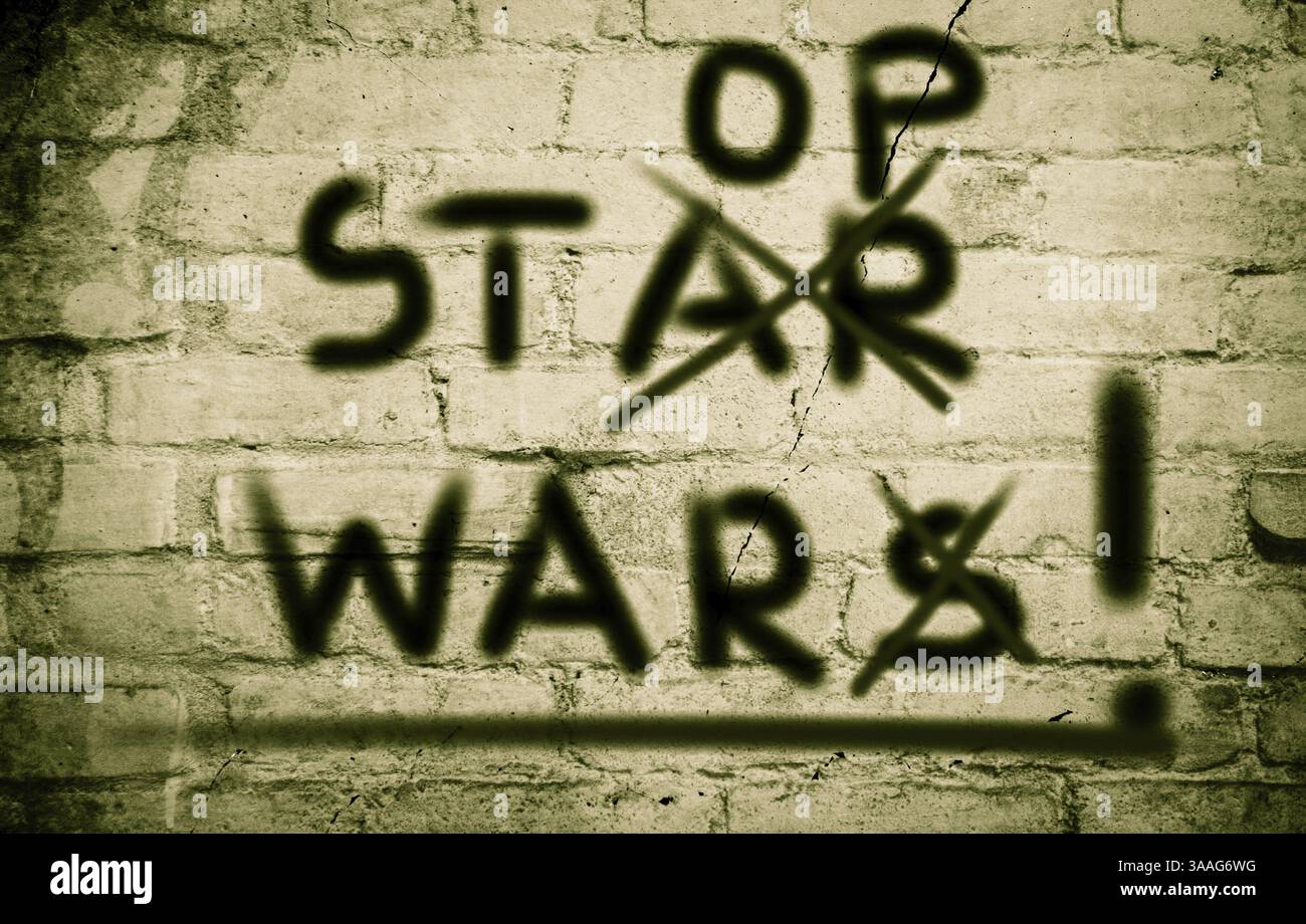 Stop War Concept Stock Photo - Alamy